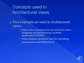Architectural views | PPTX