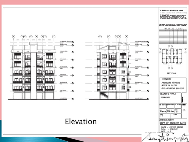 Architectural working drawing | PDF