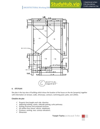 ARCHITECTURAL Working DRAWING Information Handout | PDF