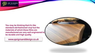ARCHITECTURAL WRAPPING SP Signs & Design | PPTX