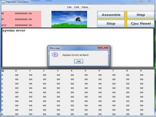 Simulator For Computer Architecture | PPTX