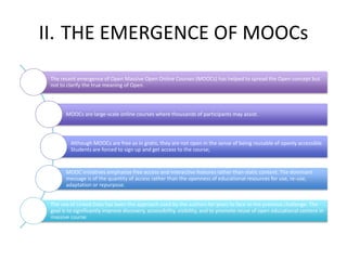 An Architecture based on Linked Data technologies for the Integration of OER in MOOCs Context ...