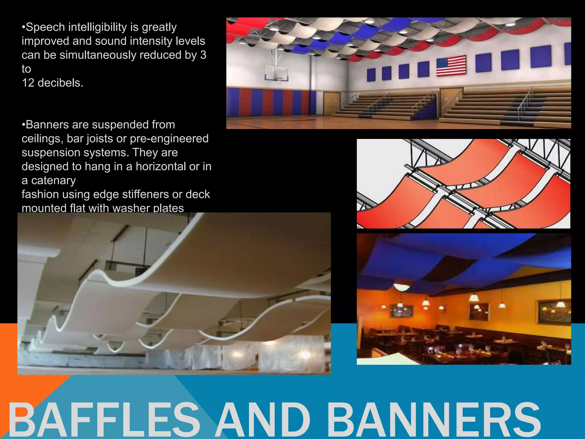 Architecture acoustical materials | PPTX