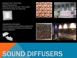 Architecture acoustical materials | PPTX