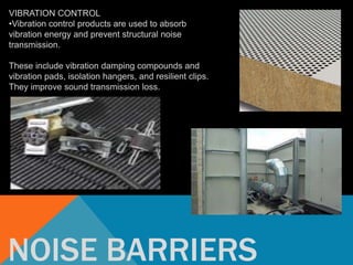 Architecture acoustical materials | PPTX