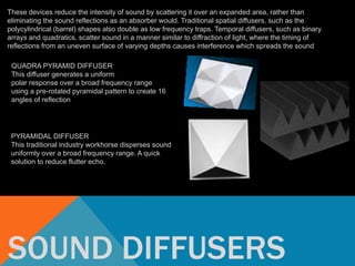 Architecture acoustical materials | PPTX