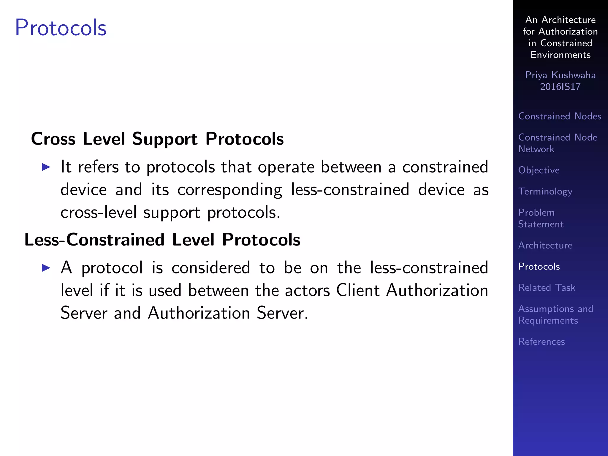 Architecture authorization-constrained | PPT