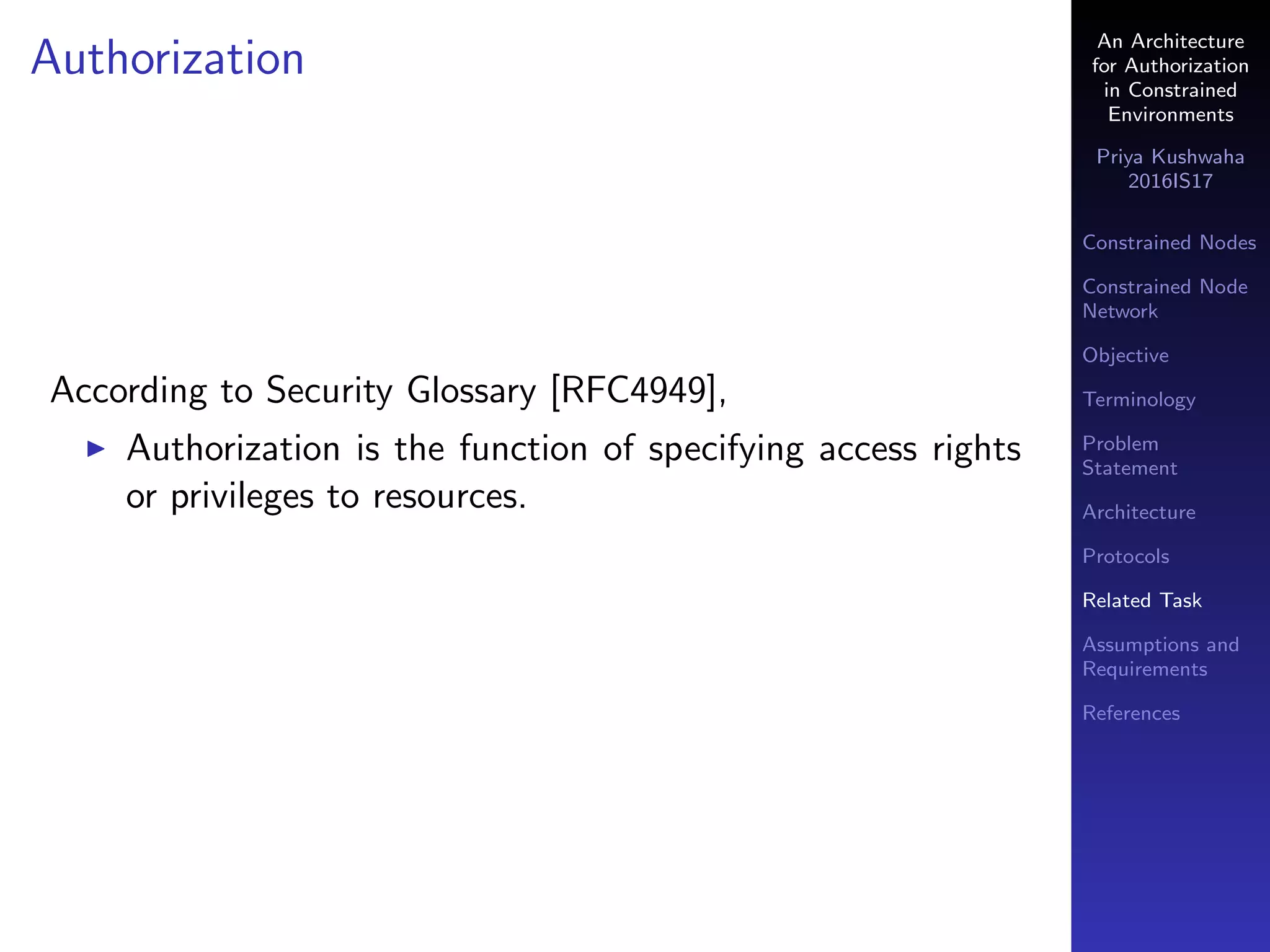 Architecture authorization-constrained | PPT
