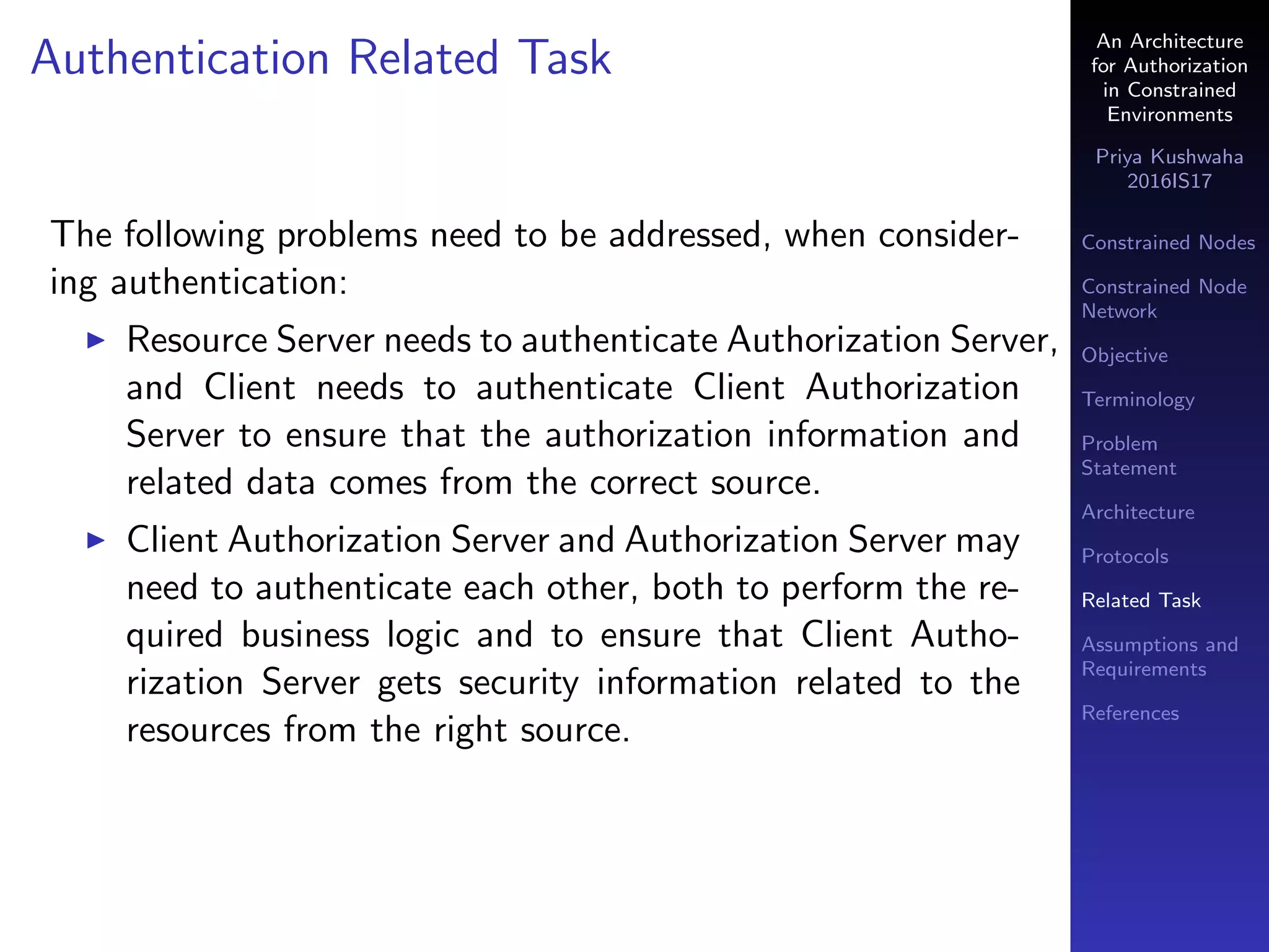 Architecture authorization-constrained | PPT