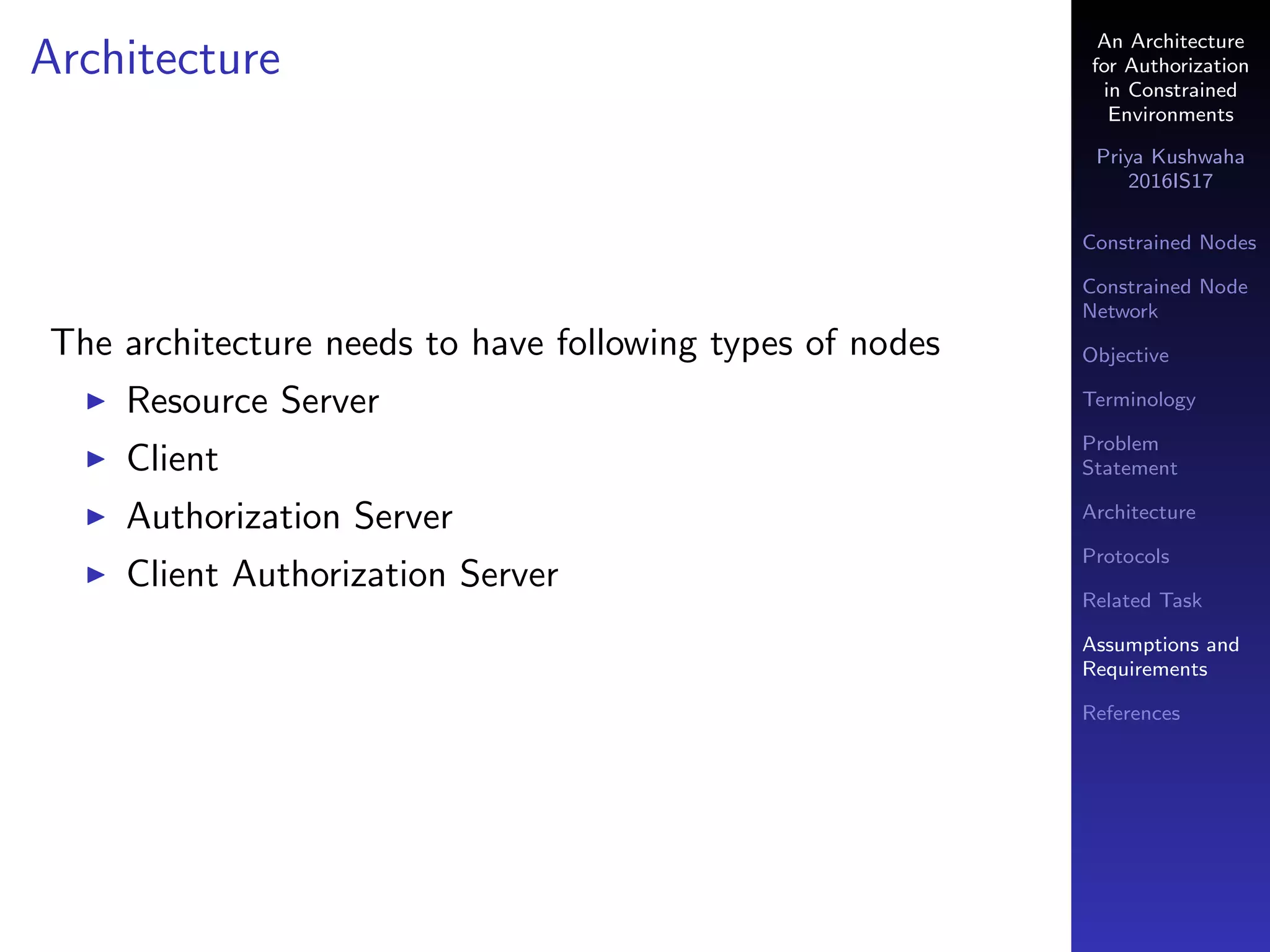Architecture authorization-constrained | PPT