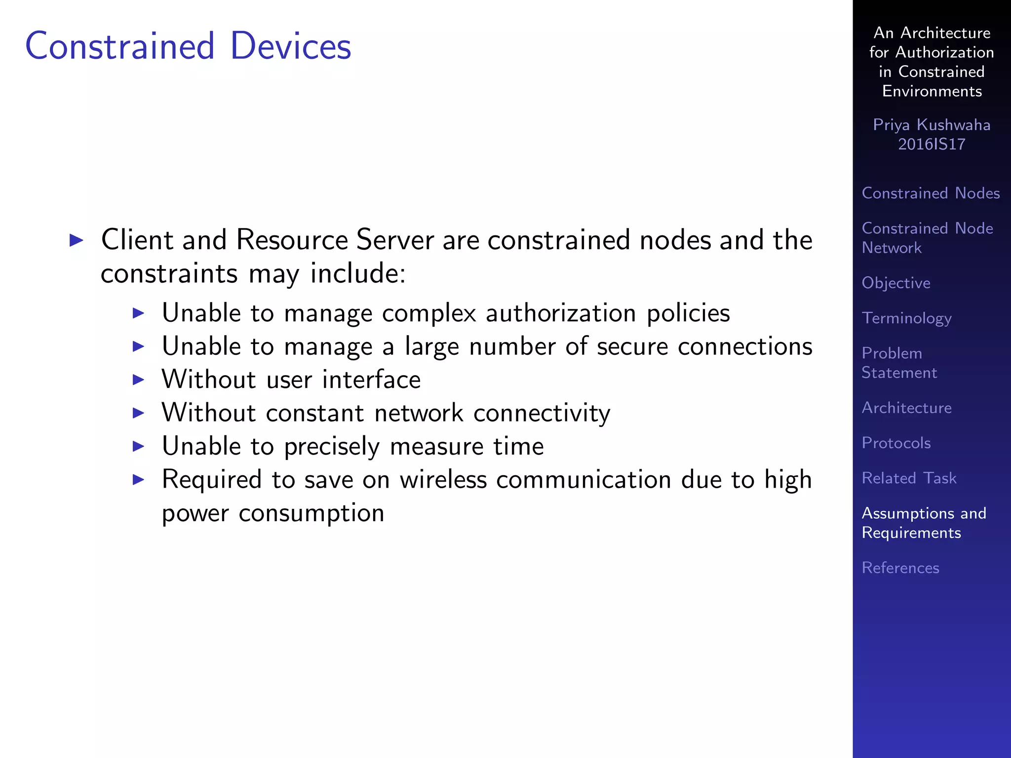 Architecture authorization-constrained | PPT