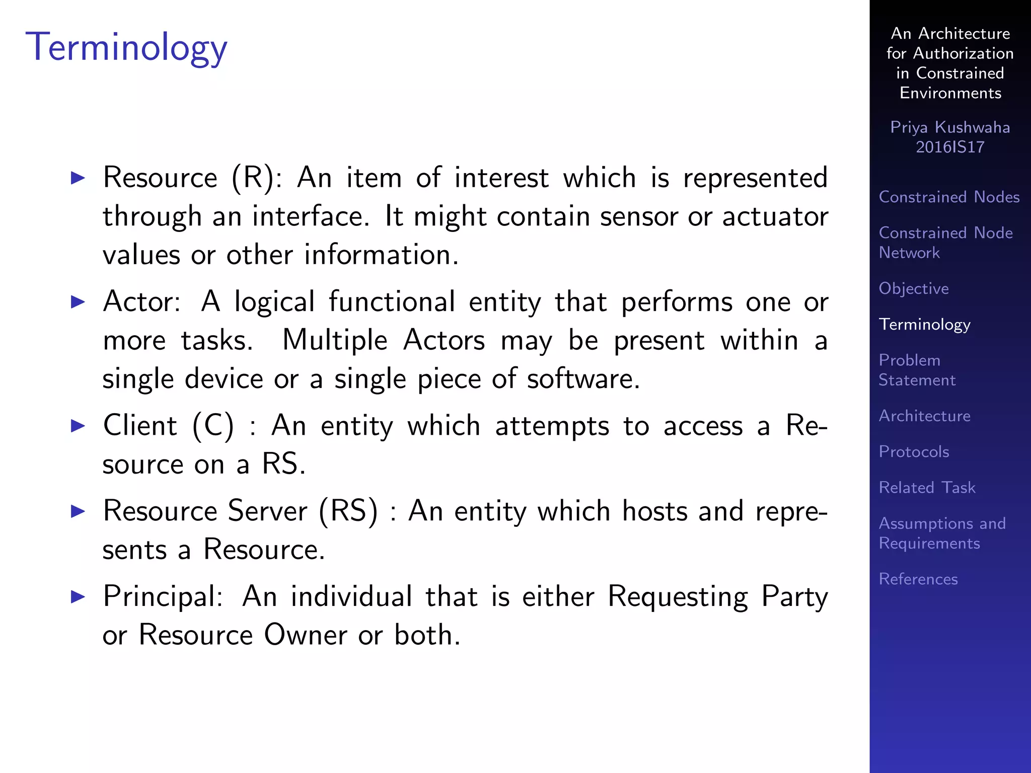 Architecture authorization-constrained | PPT