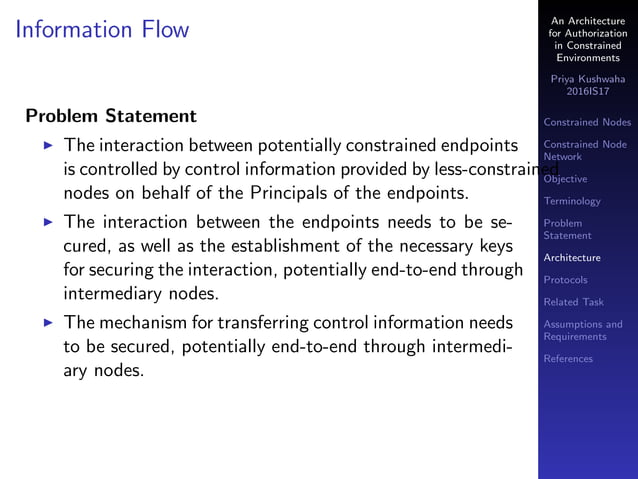 Architecture authorization-constrained | PPT