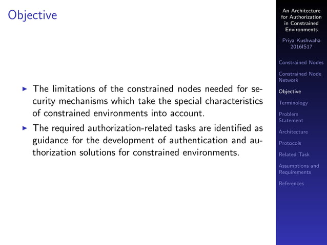 Architecture authorization-constrained | PPT