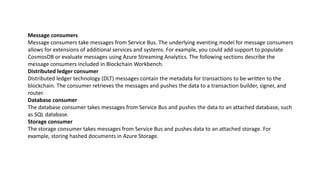 Architecture blockchain-azure | PPT