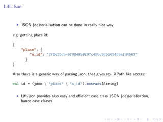 Scala in Places API | PPT