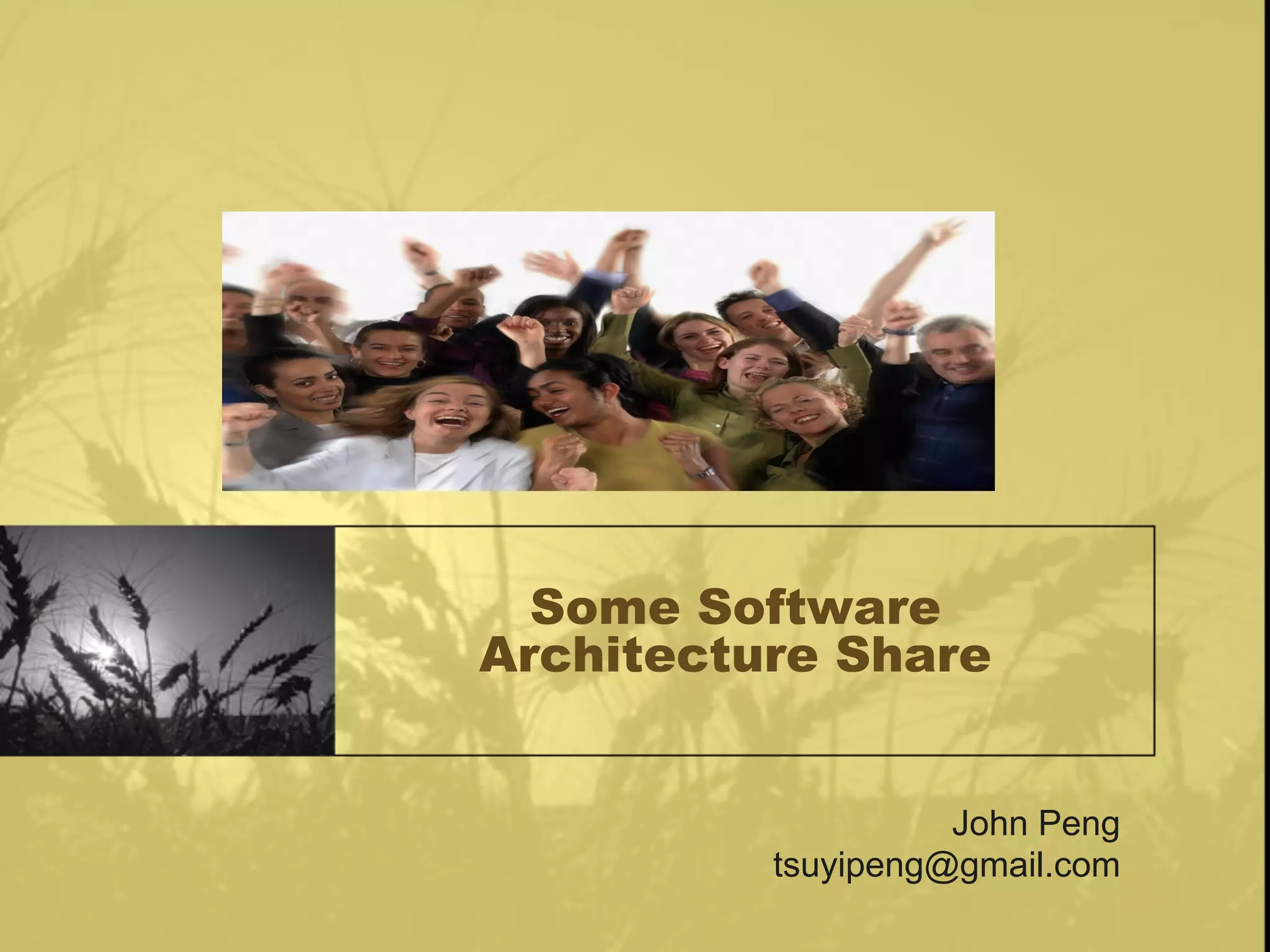 Architecture design.ppt Architecture design.ppt