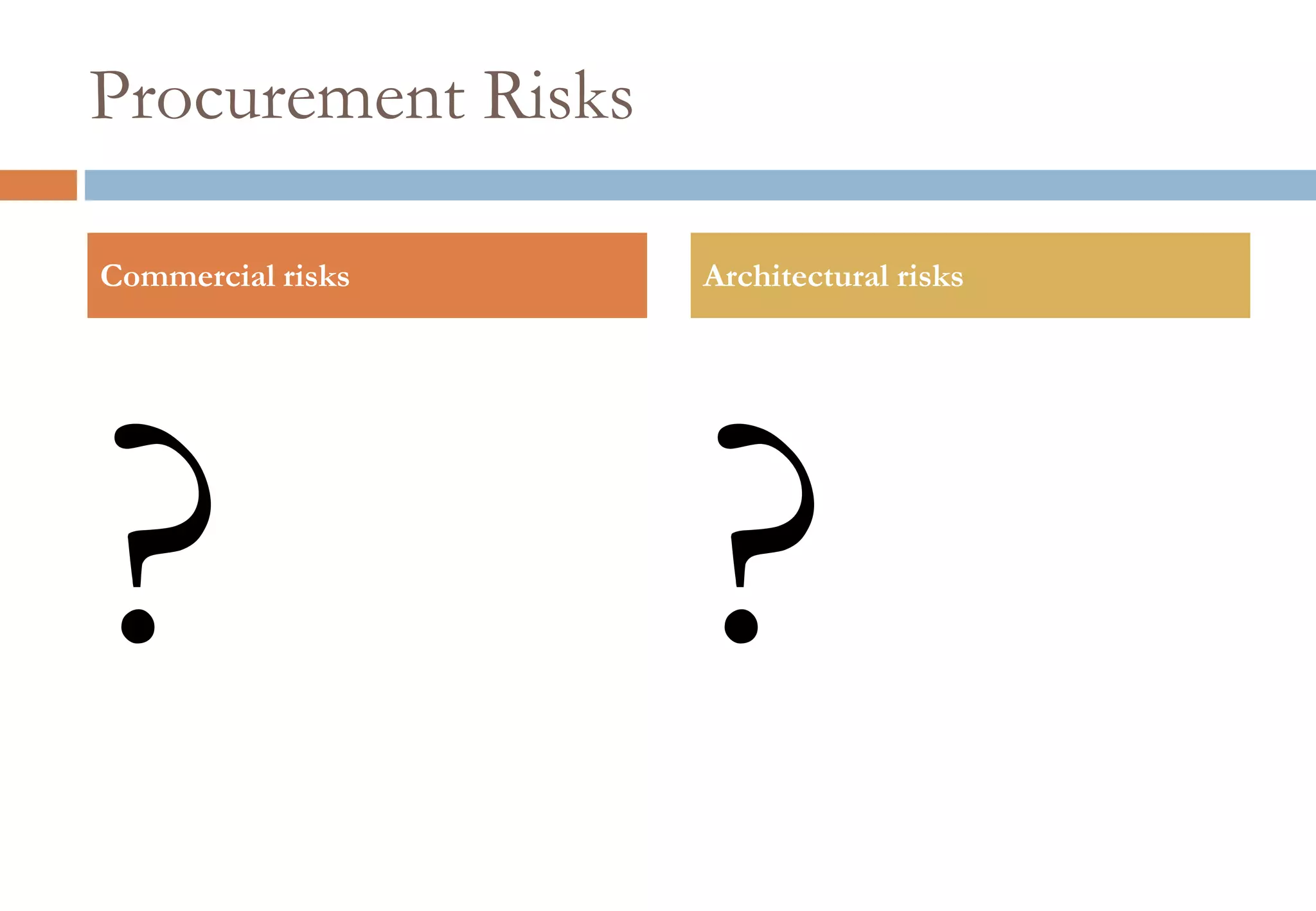 Architecture led procurement | PPTX
