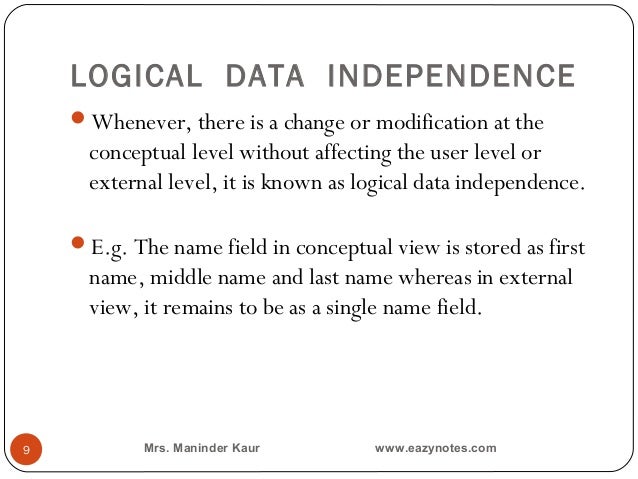 Data independence in dbms with example pdf form - terralasopa