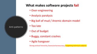 Architecture, patterns, principles and practices | PPTX