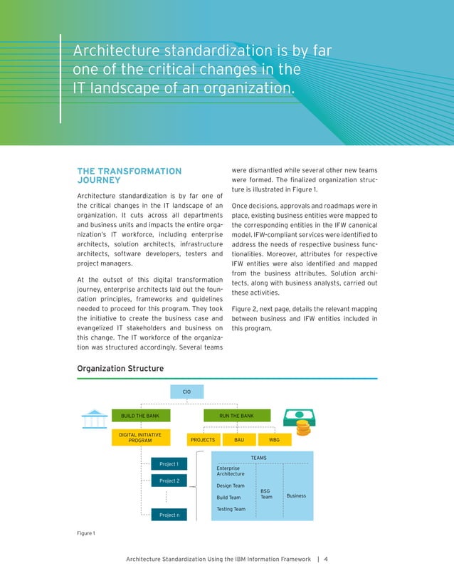 Architecture Standardization Using the IBM Information Framework | PDF ...