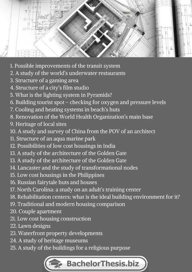 Architecture Thesis Topics List architecture-thesis-topics-list
