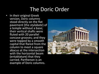 Ancient Greek Architecture | PPTX
