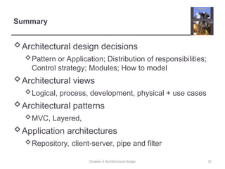 Software Architecture and patterns by Adelphi unicersity | PPT