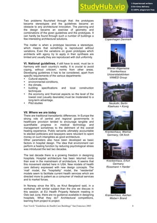 ARCHITECTURE AND DESIGN-Guidelines And Health Care Building | PDF ...