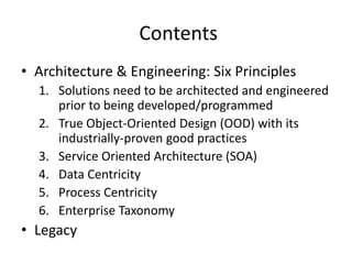 Architecture And Engineering | PPTX
