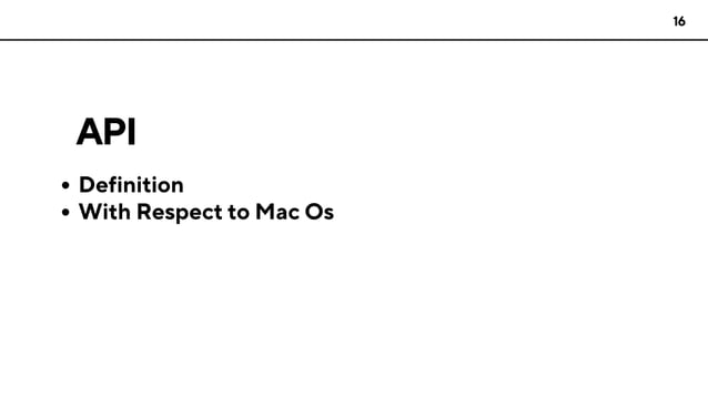 Architecture and Features of MacOS.pdf | Operating Systems | Computer ...