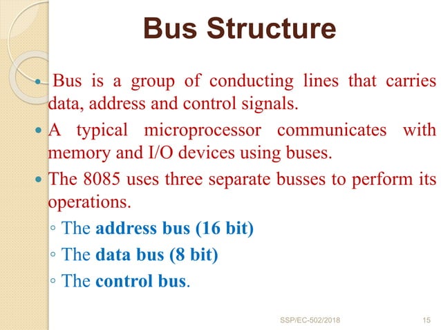 Architecture and pin diagram of 8085 | PPTX
