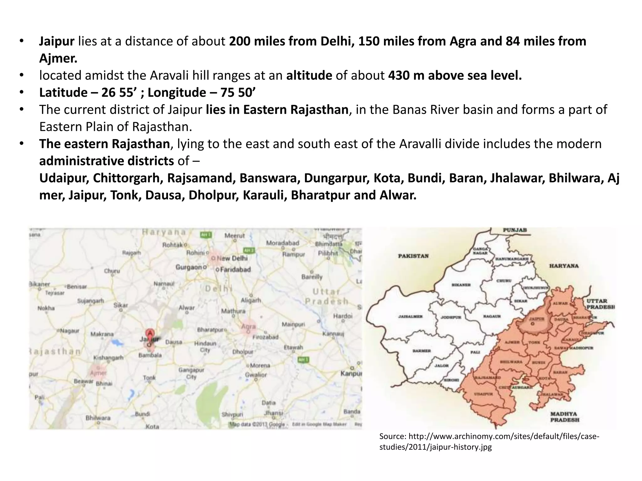 Architecture and Planning of jaipur | PPTX