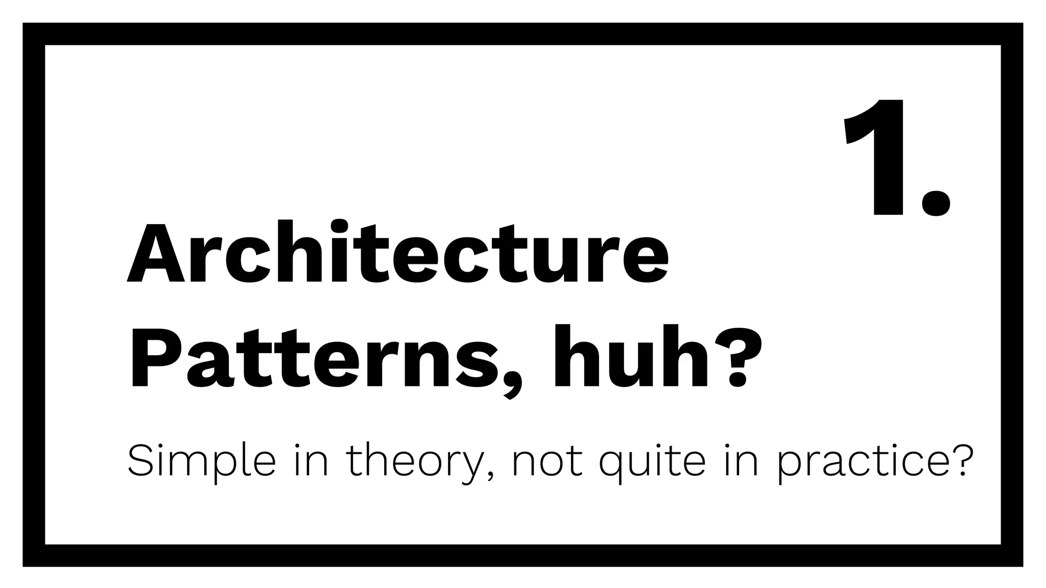 Software Architecture Applied Patterns Ppt