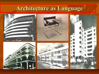 Architecture as language pp | PPT