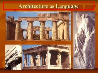 Architecture as language pp | PPT