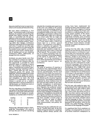 Architecture as reading virtuality secrecy monstrosity | PDF