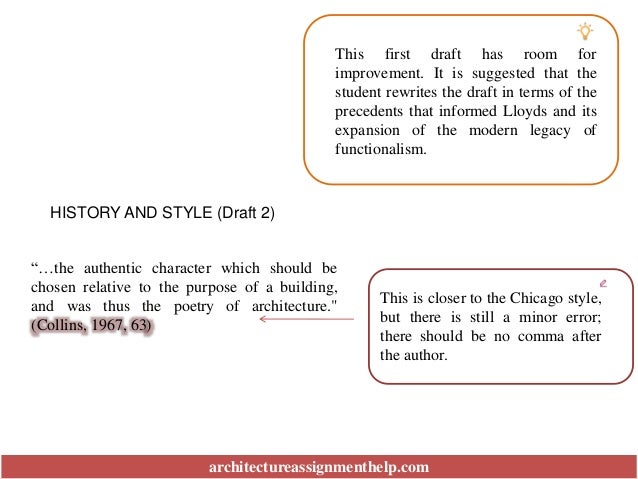 Architecture Assignment Help | PPTX