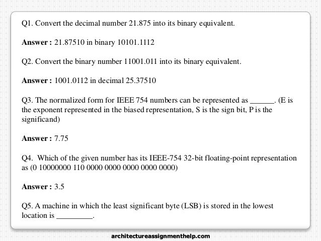 Computer Architecture Assignment Help | PPTX | Computing | Technology & Computing