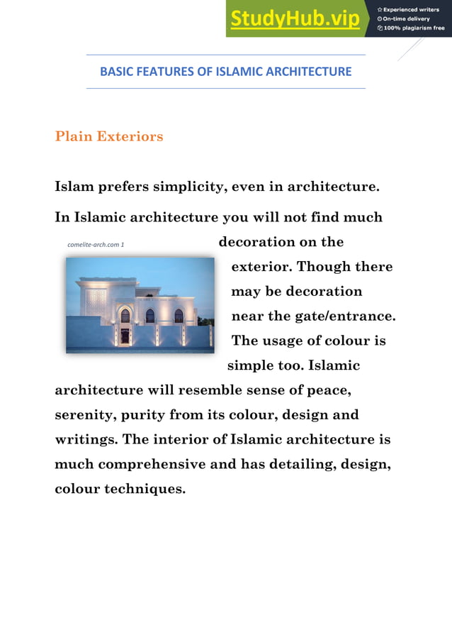 ARCHITECTURE ASSIGNMENT MARIA | PDF