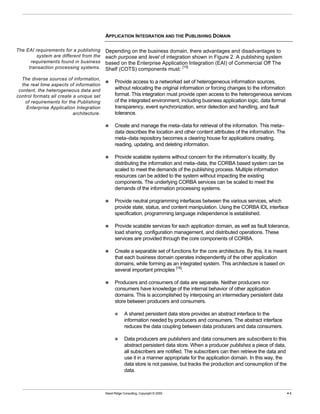 Architecture centered publishing systems | PDF