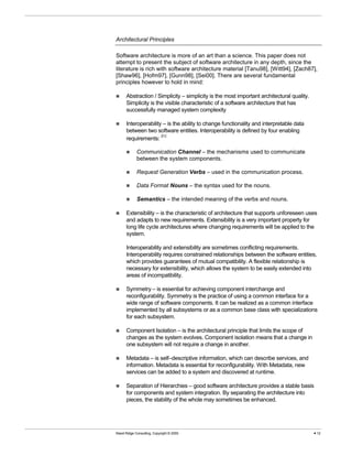 Architecture centered publishing systems | PDF