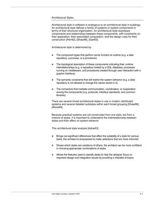 Architecture centered publishing systems | PDF