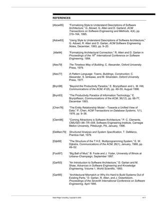 Architecture centered publishing systems | PDF