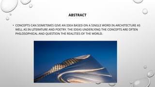 architecture concept basic design ppt.pptx