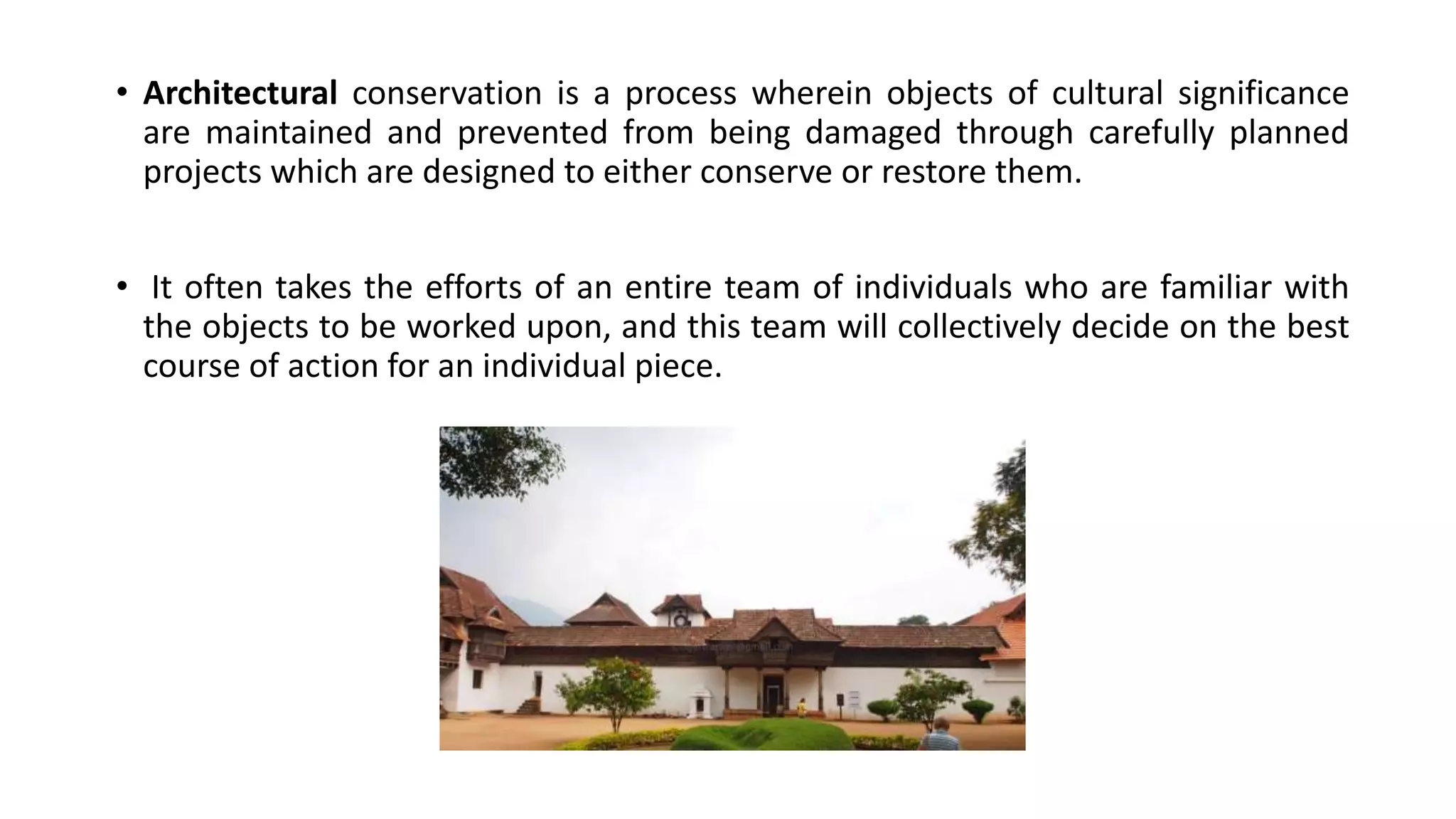 ARCHITECTURE CONSERVATION for history.pptx