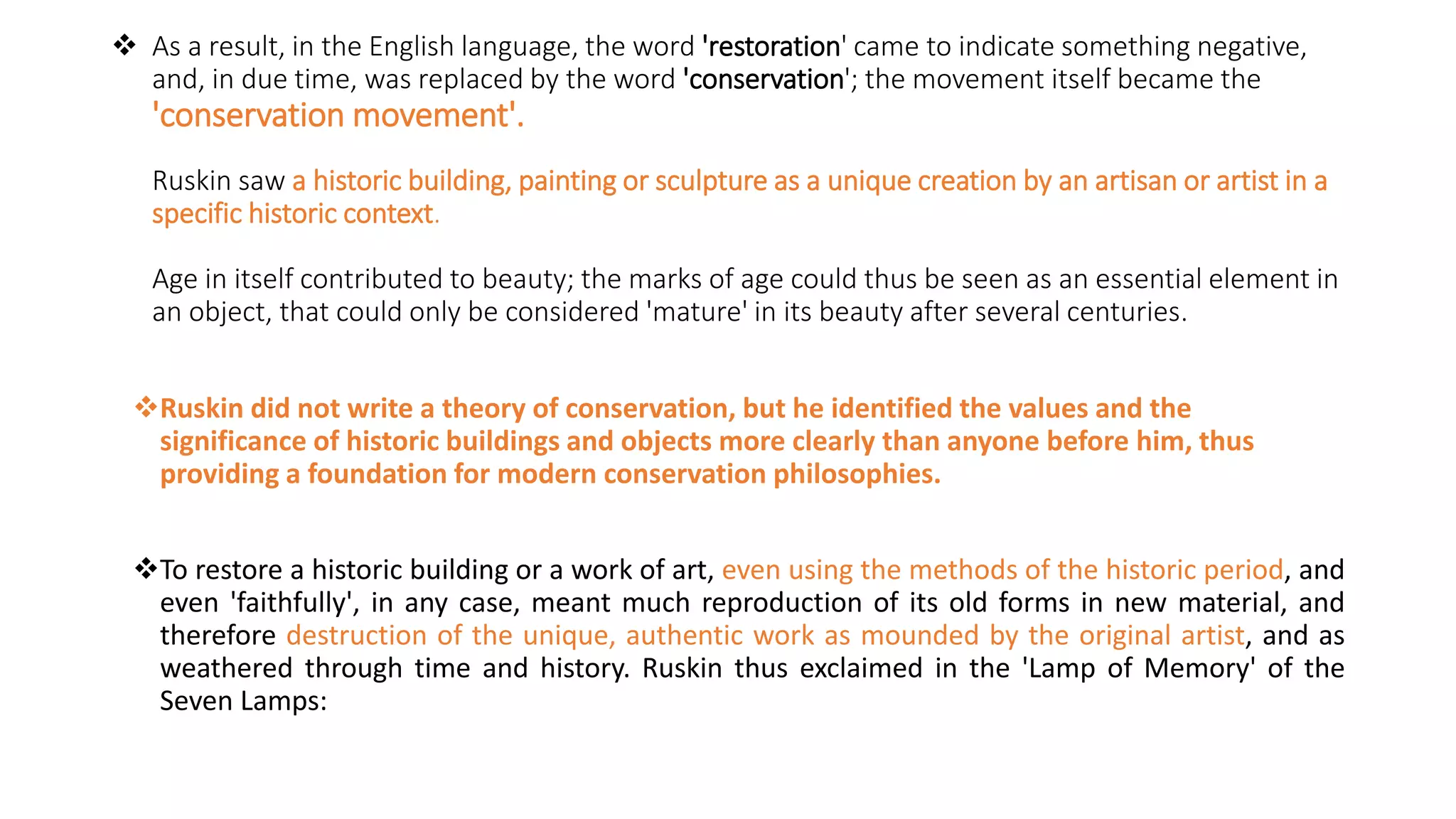 ARCHITECTURE CONSERVATION for history.pptx