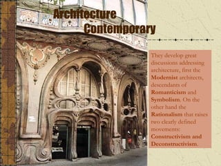 Contemporary Architecture | PPT