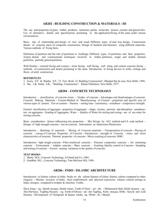 Architecture curriculum | PDF | Secondary Education | Education