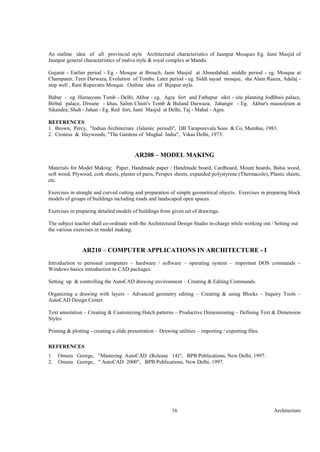 Architecture curriculum | PDF | Secondary Education | Education